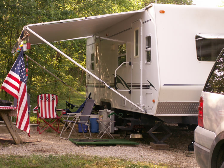 Camping at Holiday Landing Campground offers a variety of beautiful ...