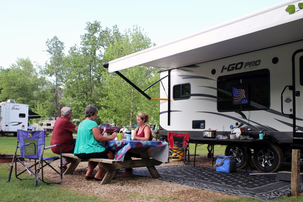 Camping at Holiday Landing Campground offers a variety of beautiful ...