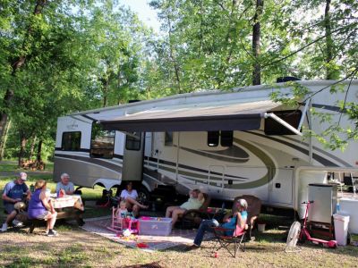 Camping at Holiday Landing Campground offers a variety of beautiful ...